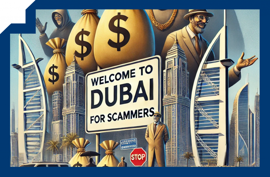 Dubai: definitely a Go-to Destination for Scammers!"